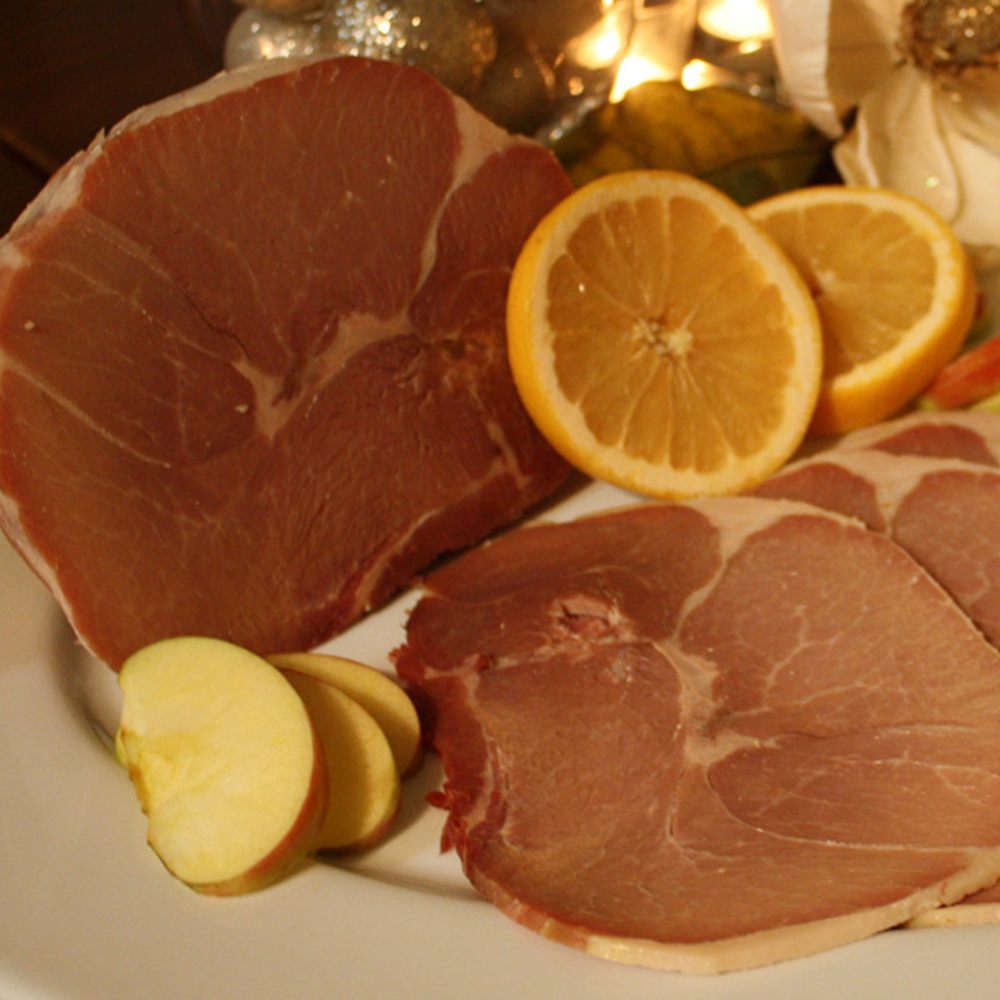 Whole Cooked & Deboned Ham - Sliced - The Hamery