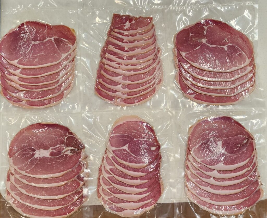 Sliced, Cooked & Deboned Ham - package - The Hamery