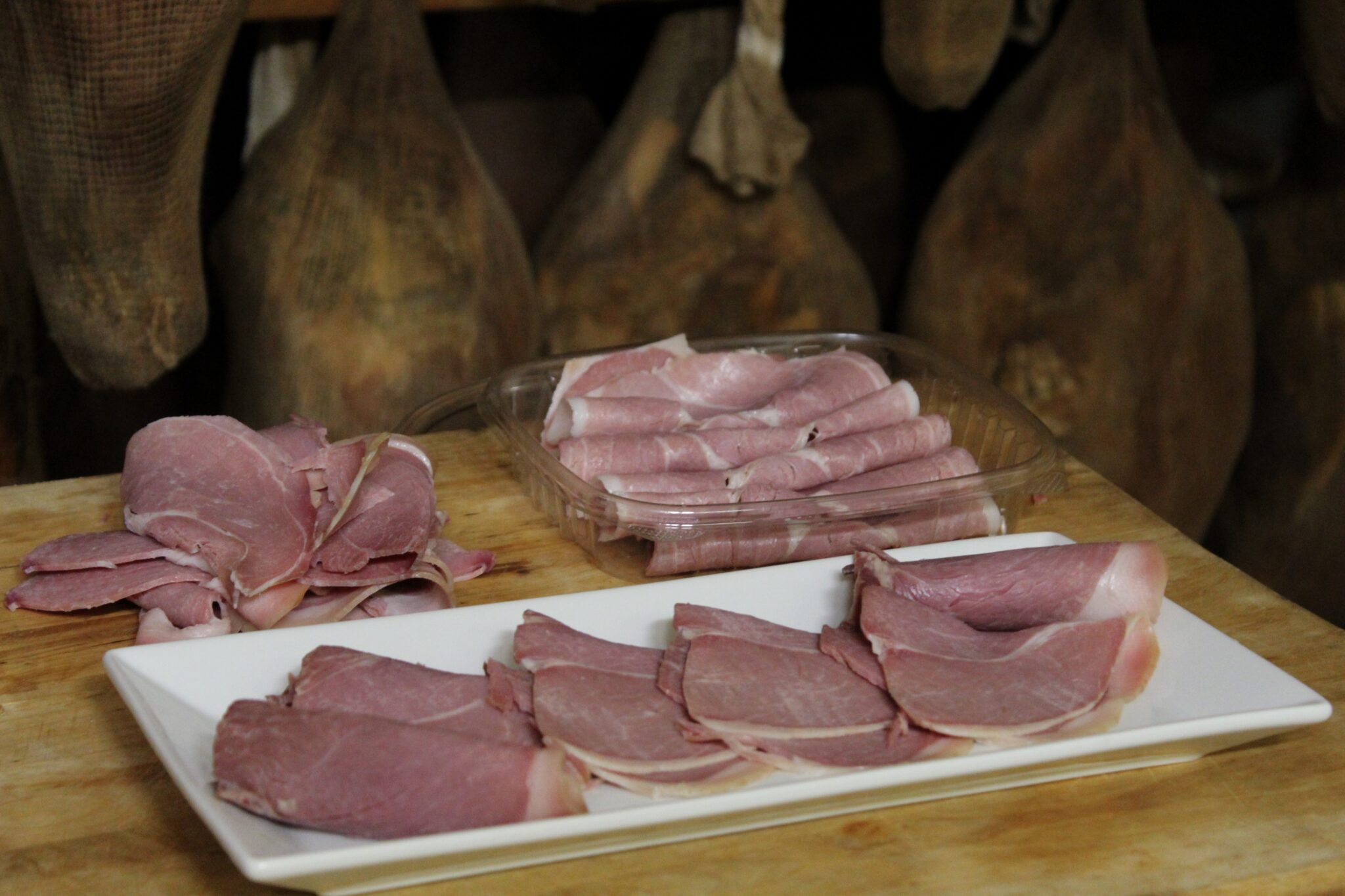 Shaved Cooked Ham - package - The Hamery