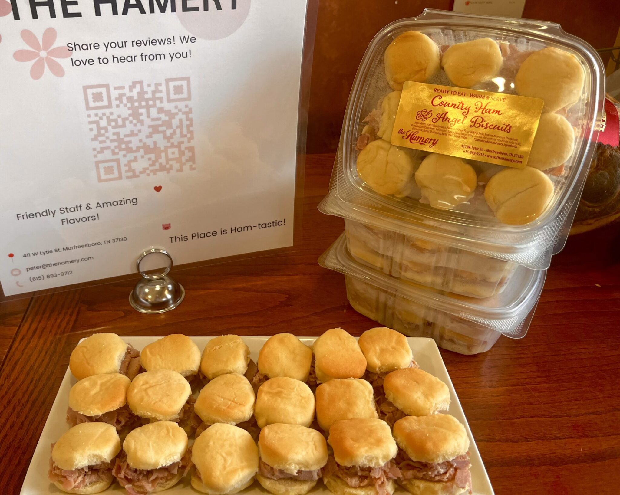 Biscuits with Ham - 18 Pack - The Hamery